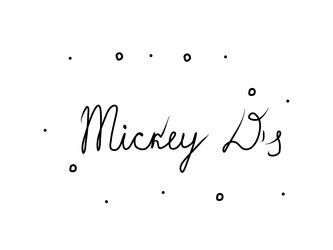 Mickey Vector Images (over 160)