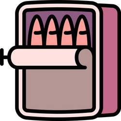 Canned fish icon cartoon style Royalty Free Vector Image