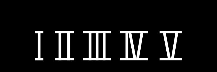 Roman Number 1 Vector Images (over 260)