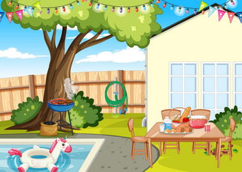 House Backyard Vector Images (over 2,900)