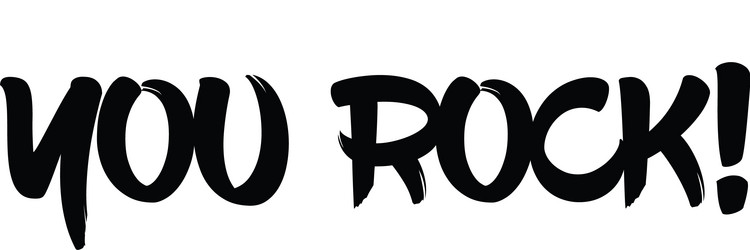 You Rock Stamp Vector Images (89)