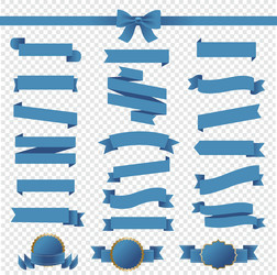 Blue Scroll Ribbon Banner Vector Images (over 1,700)