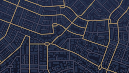 City top view view from above the map buildings Vector Image