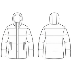 Down Jacket Drawing Vector Images (over 610)