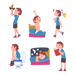 Kids Daily Routine Vector Images (over 2,100)