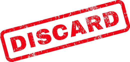 Do not discard text rubber stamp Royalty Free Vector Image