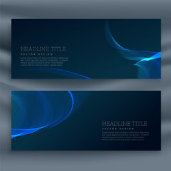 Dark professional banner template Royalty Free Vector Image