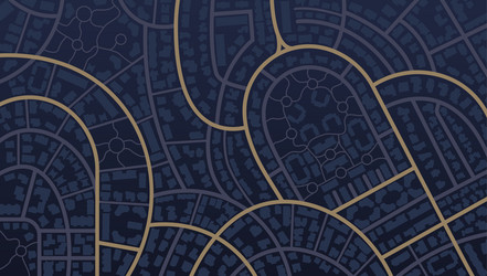 City top view view from above the map buildings Vector Image