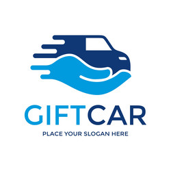 Car services logo template Royalty Free Vector Image