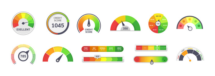 Mood meter scale from red angry face to happy Vector Image