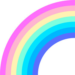 Half Rainbow Clipart
