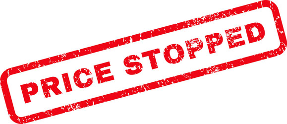 Price stop rubber stamp Royalty Free Vector Image