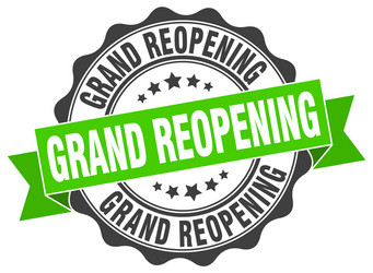Grand Reopening Sign Vector Images (over 440)