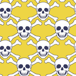 Skull pattern Royalty Free Vector Image - VectorStock