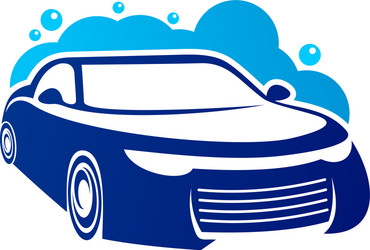 Car wash logo template creative design Royalty Free Vector