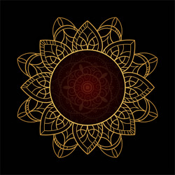 Dark Mandala Vector Images (over 9,000)