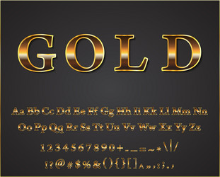 Gold Letters Vector Images (over 260,000)
