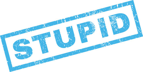 Stupid Stamp Dumb Vector Images (over 410)