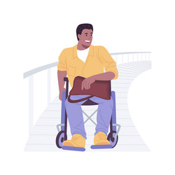 Access problems isolated cartoon Royalty Free Vector Image