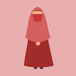 Parent Muslim Face Vector Images (75)