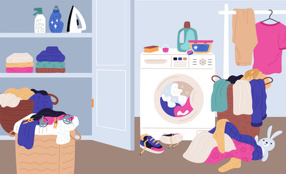 Laundry Cartoon Vector Images (over 8,000)