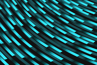 Abstract blue light line curve on black design Vector Image