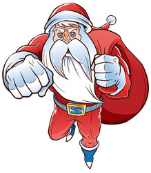 Santa claus Royalty Free Vector Image - VectorStock