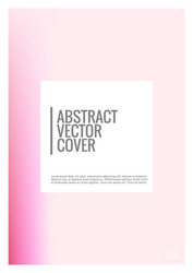 Modern cover template Royalty Free Vector Image