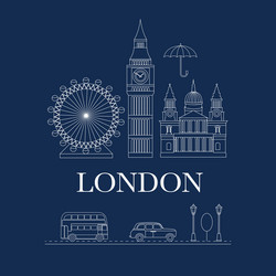 London Royalty Free Vector Image - VectorStock
