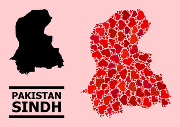 Sindh Pakistan Map Vector Images (over 190)