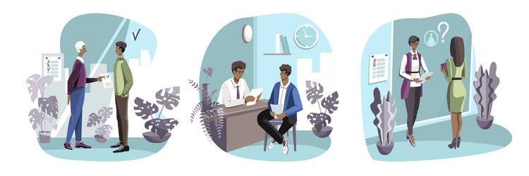 Job Interview Vector Images (over 28,000)