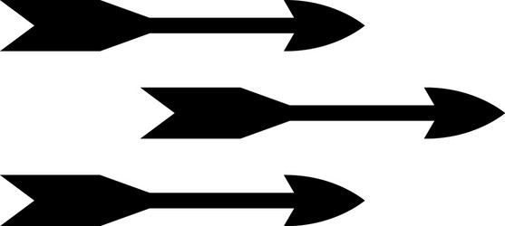 Arrowhead flat icon Royalty Free Vector Image - VectorStock