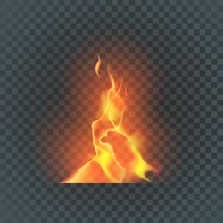 Realistic Fire Vector Images (over 11,000)