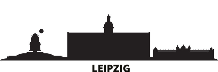 Leipzig Skyline Silhouette Vector Images (64)