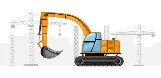 Caterpillar Excavator Vector Images (over 700)