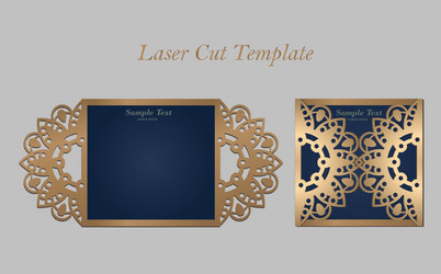 Die Cut Folder Templates Vector Images (over 290)