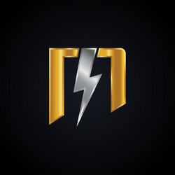 Lightning Bolt Letter M Vector Images (over 130)
