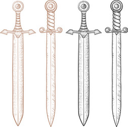 Draw Sword Vector Images (over 11,000)