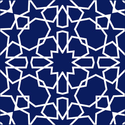 Arabic seamless pattern set - islamic design Vector Image