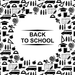 School education - seamless background Royalty Free Vector