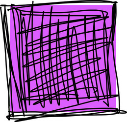 Sketch of square Royalty Free Vector Image - VectorStock