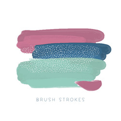 Abstract hand painted composition hand drawn art Vector Image