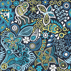 Bright abstract seamless texture Royalty Free Vector Image