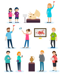 Excursion isometric Royalty Free Vector Image - VectorStock