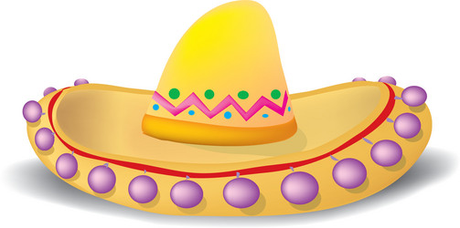 Sombrero Royalty Free Vector Image - VectorStock