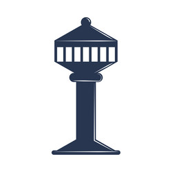 Air Traffic Control Tower Drawing