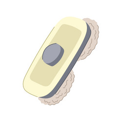 Cleaner window glass cleaning cartoon Royalty Free Vector