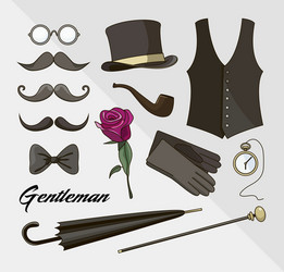 Gentlemen Royalty Free Vector Image - VectorStock