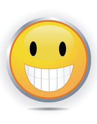 Graduation smiley face Royalty Free Vector Image