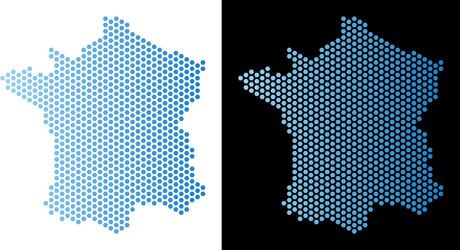 Map Hexagon France Vector Images (over 100)